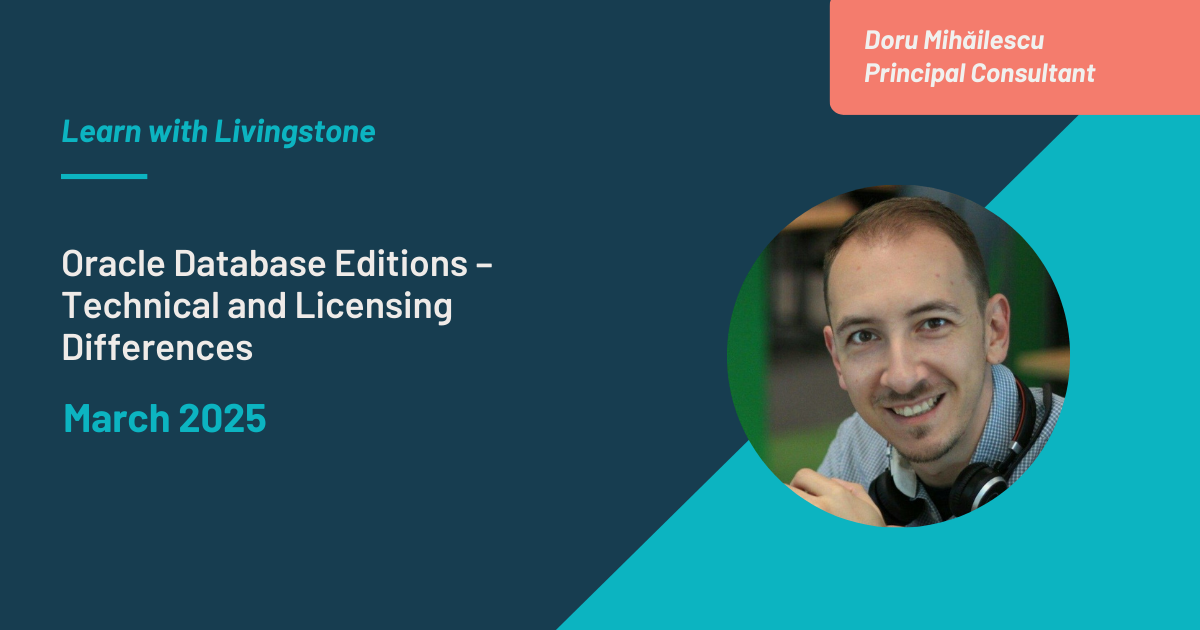 Oracle Database Editions – Technical and Licensing differences